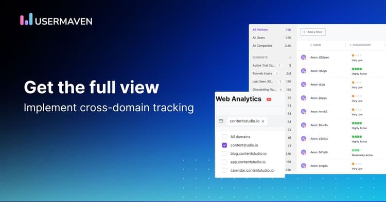 Discovering user journeys with cross-domain tracking